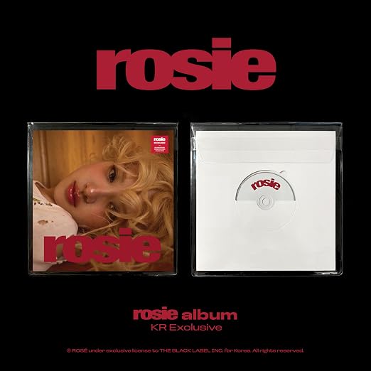 Amazon.co.jp: ROSÉ first studio album ‘rosie’ (KR Exclusive)（韓国盤）: ミュージック