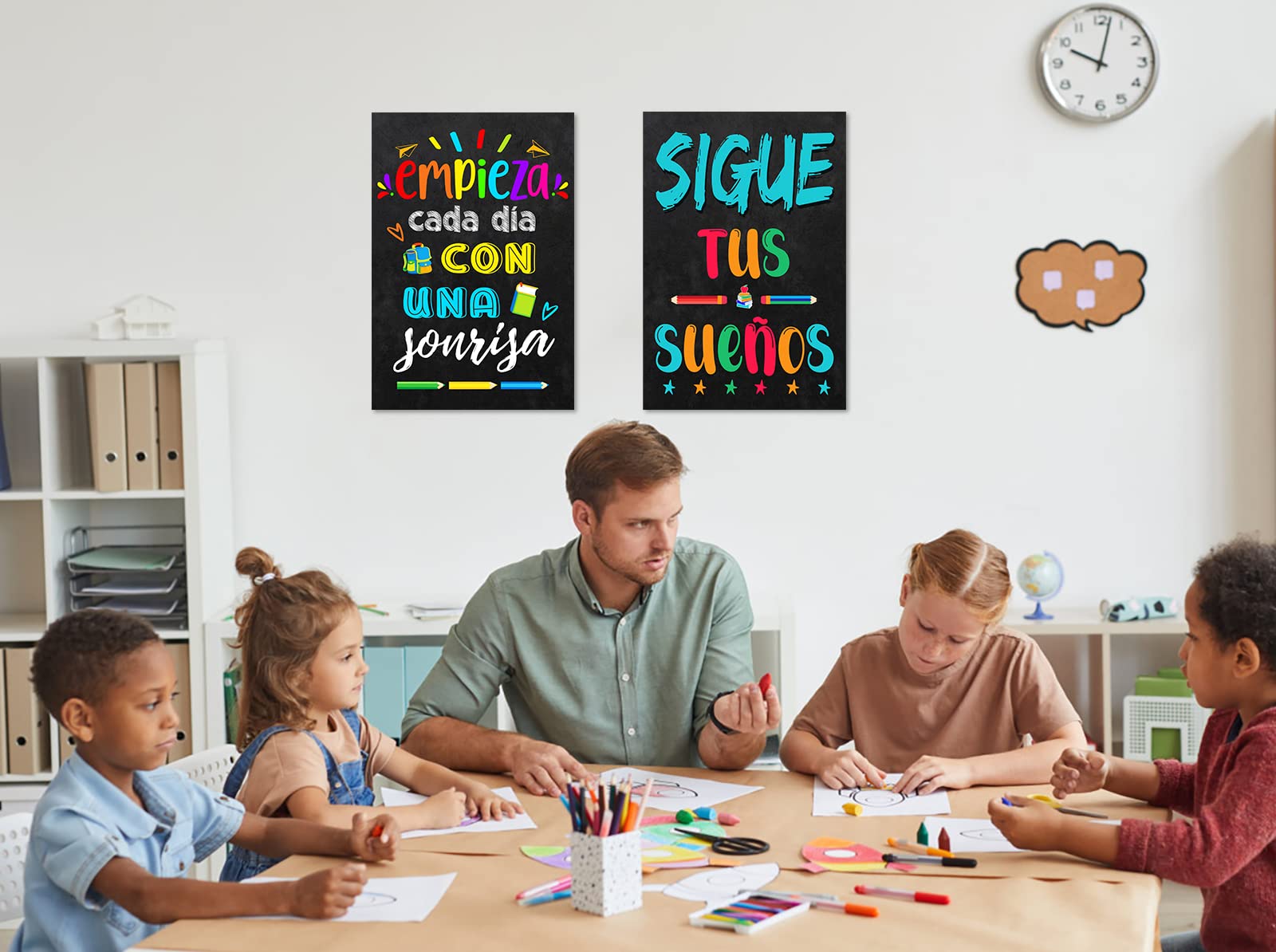 Decoraciones Para Aulas De Español De Secundaria Decoracion De Salon