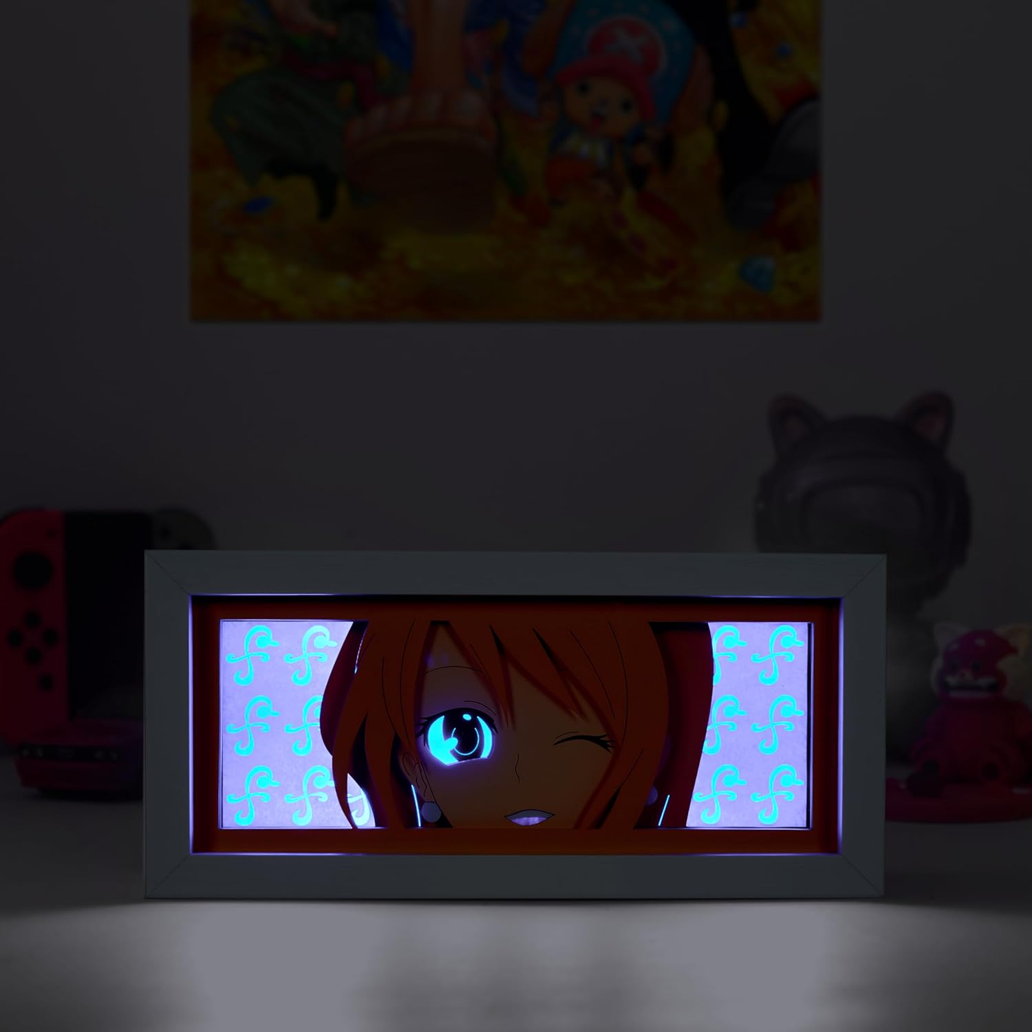 Unortha Anime LED Light Box, Manga Shadow Box Frame, Anime Paper Cut ...