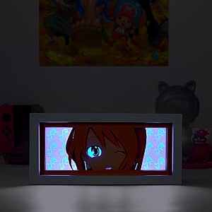 Unortha Anime LED Light Box, Manga Shadow Box Frame, Anime Paper Cut ...