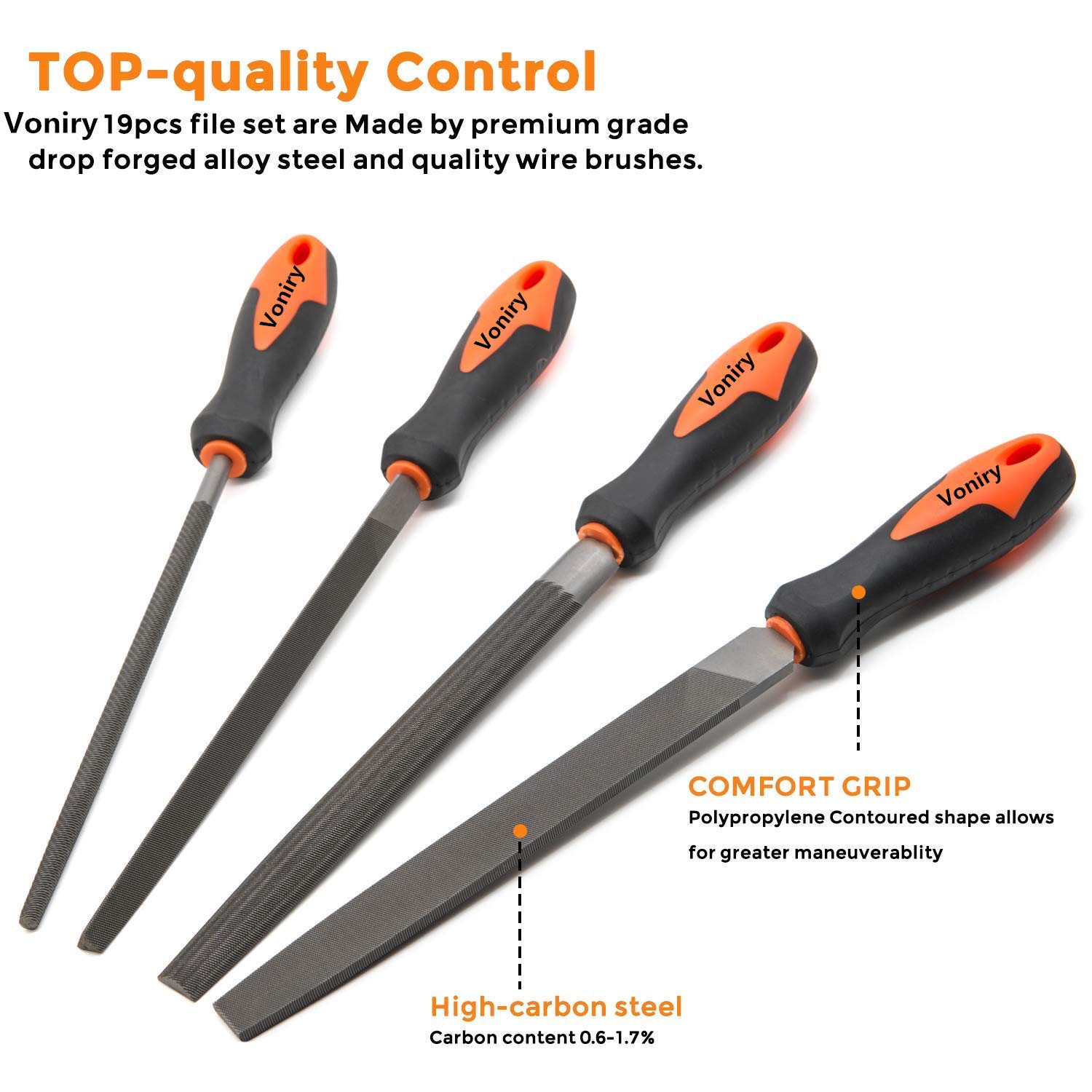 DIY Tool Set WEDO 10-Piece Metal File Set With Needle Files - High ...