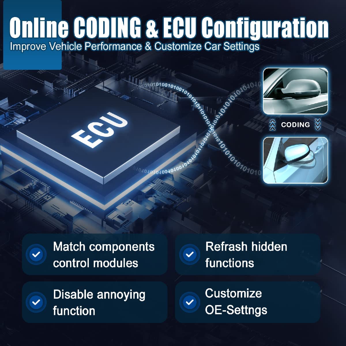 Snapklik.com : D9S Automotive Diagnostic Tool, 2024 Upgrade Of D9 ...