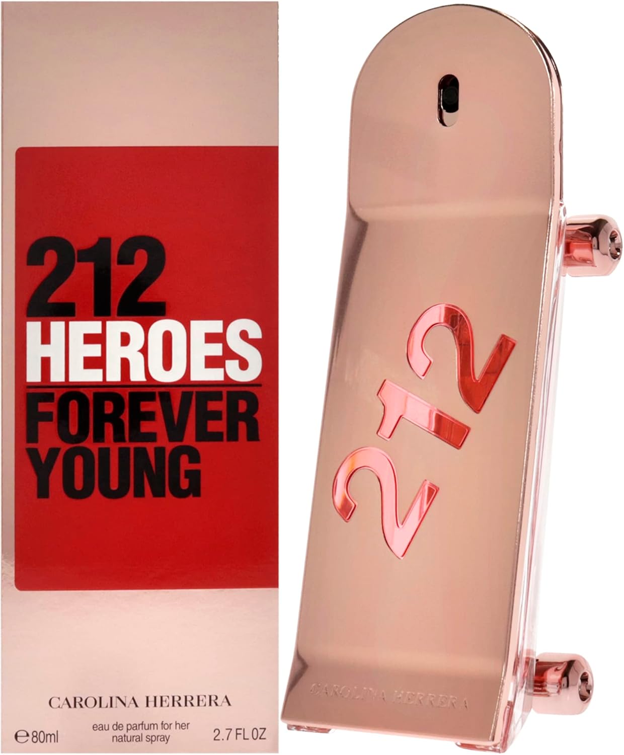 Carolina Herrera - Spray EDP 212 Heroes Forever Young para mujer, 2.7 ...