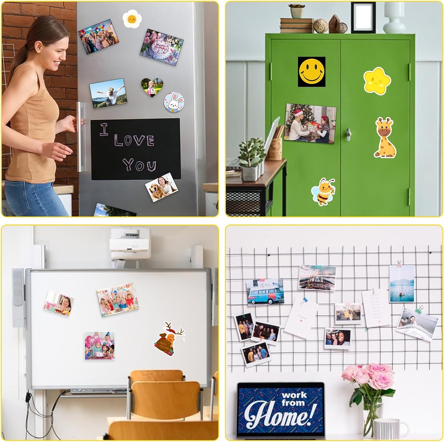 Snapklik.com : 15Pcs Printable Magnetic Sheets, 83x117inch Flexible ...