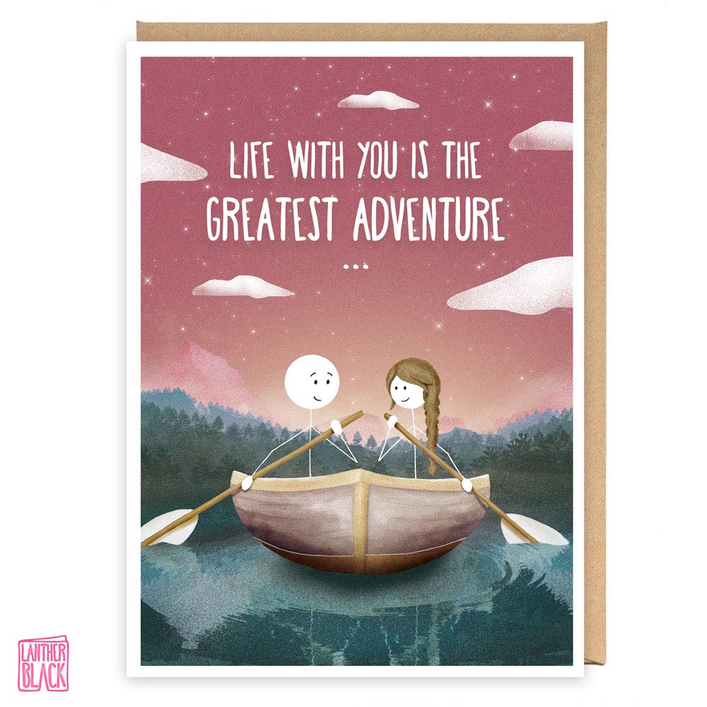 Buy Greatest Adventure - Wife Anniversary Card, Husband Anniversary ...