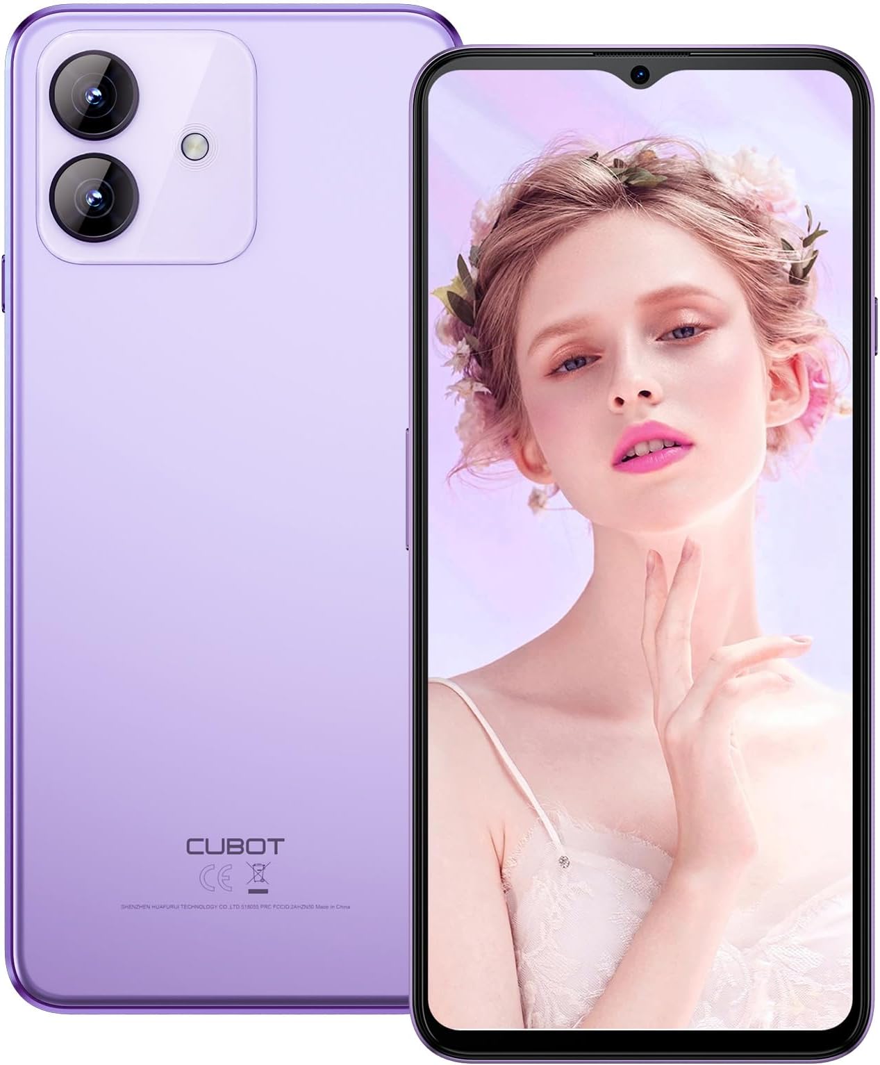 CUBOT Note 40 Téléphone Portable 12GB+256GB/1TB 6.56'' HD+ 90Hz Écran ...