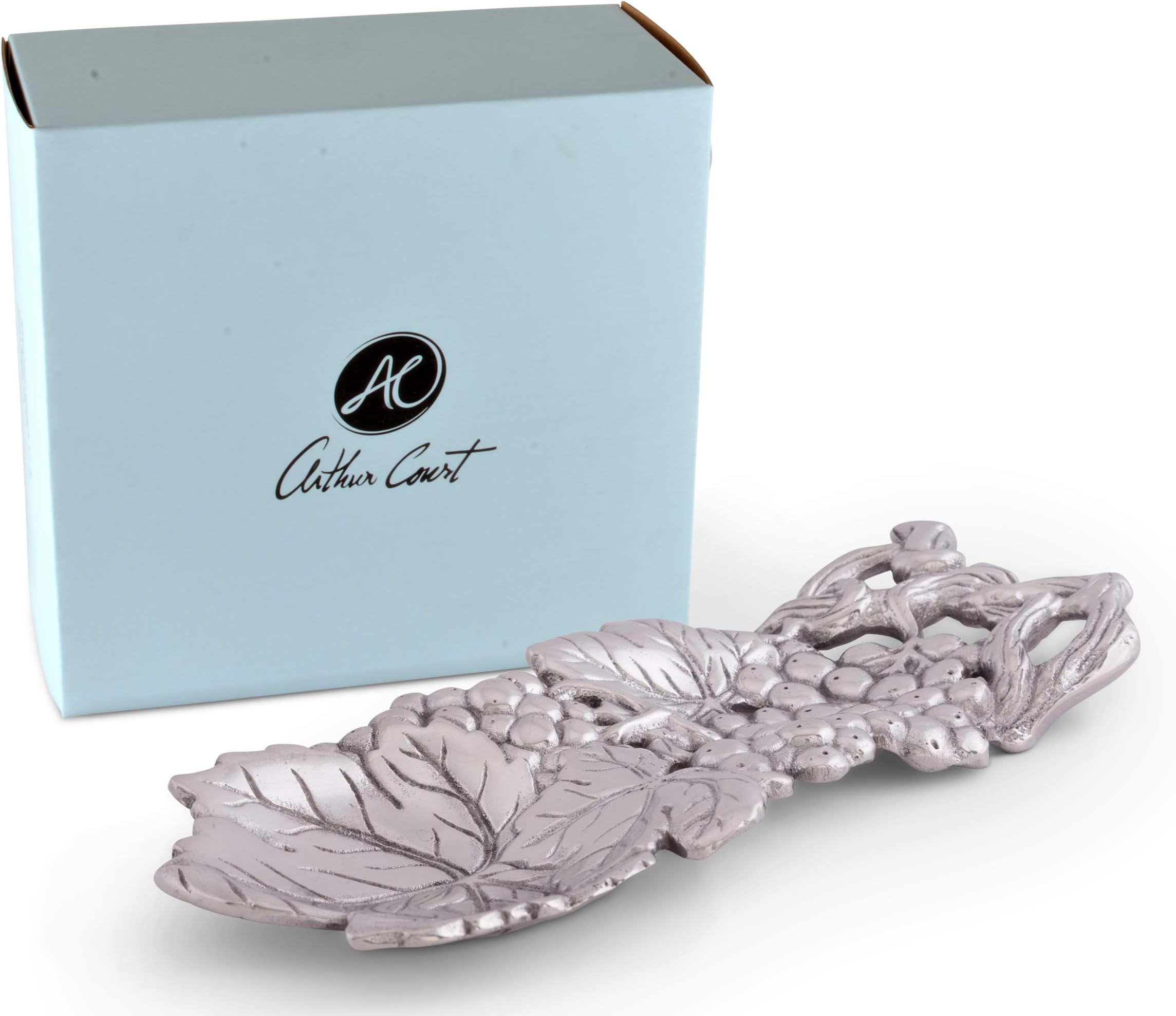 Amazon.com: Arthur Court Grape Pattern Spoon Rest - Aluminum Metal ...