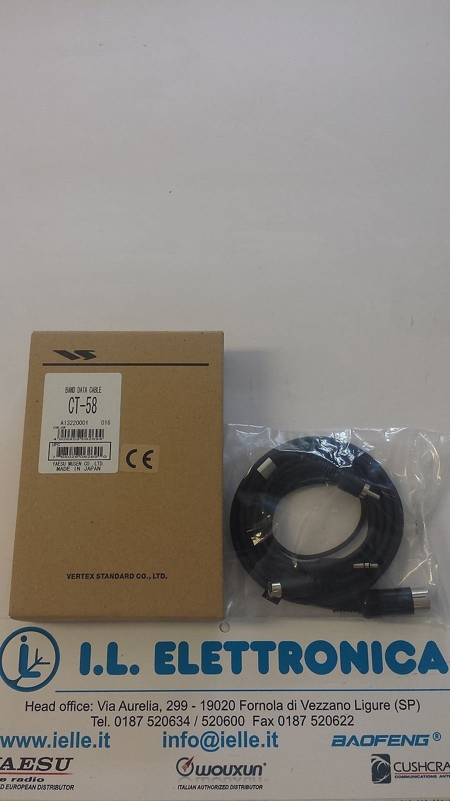 Amazon.com: YAESU CT-58 Band Data Cable for HF Transceivers : Electronics