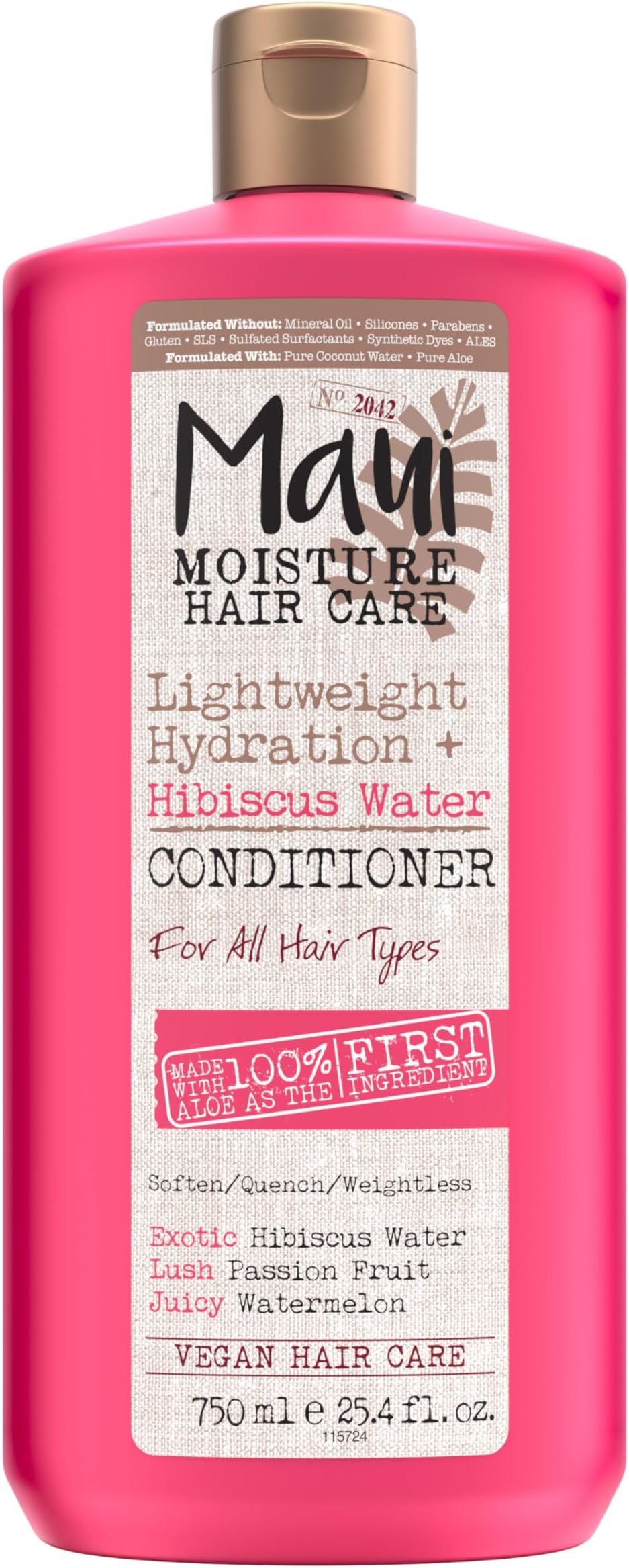Amazon.com : Maui Moisture Lightweight Hydration + Hibiscus Water ...