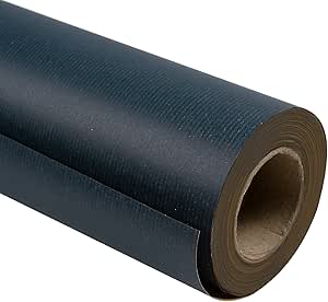 Amazon.com : RUSPEPA Navy Blue Plain Kraft Paper Roll - 18 inches x 100 ...