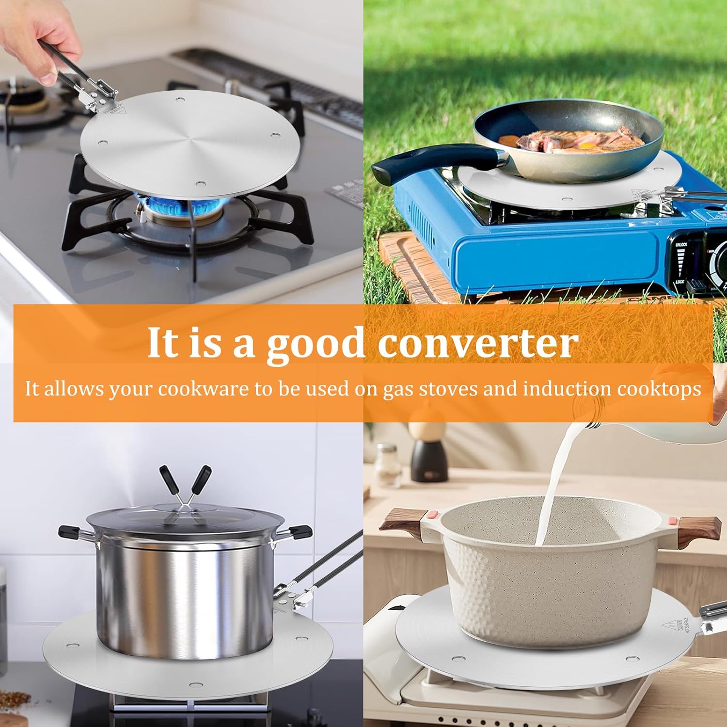 Trivets Heat Diffuser Plate, Stainless Steel Philippines | Ubuy