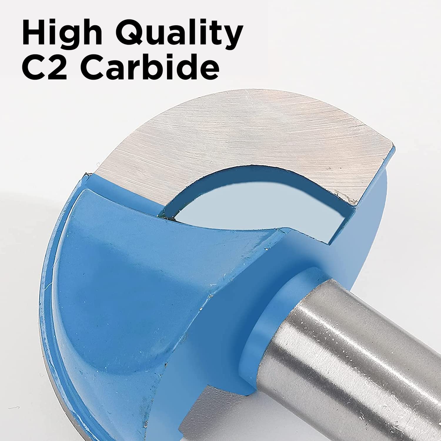 Round Router Bit TOOLDO 3pcs Core Box Router Bit Set, 1/2" Shank, 3/4 ...