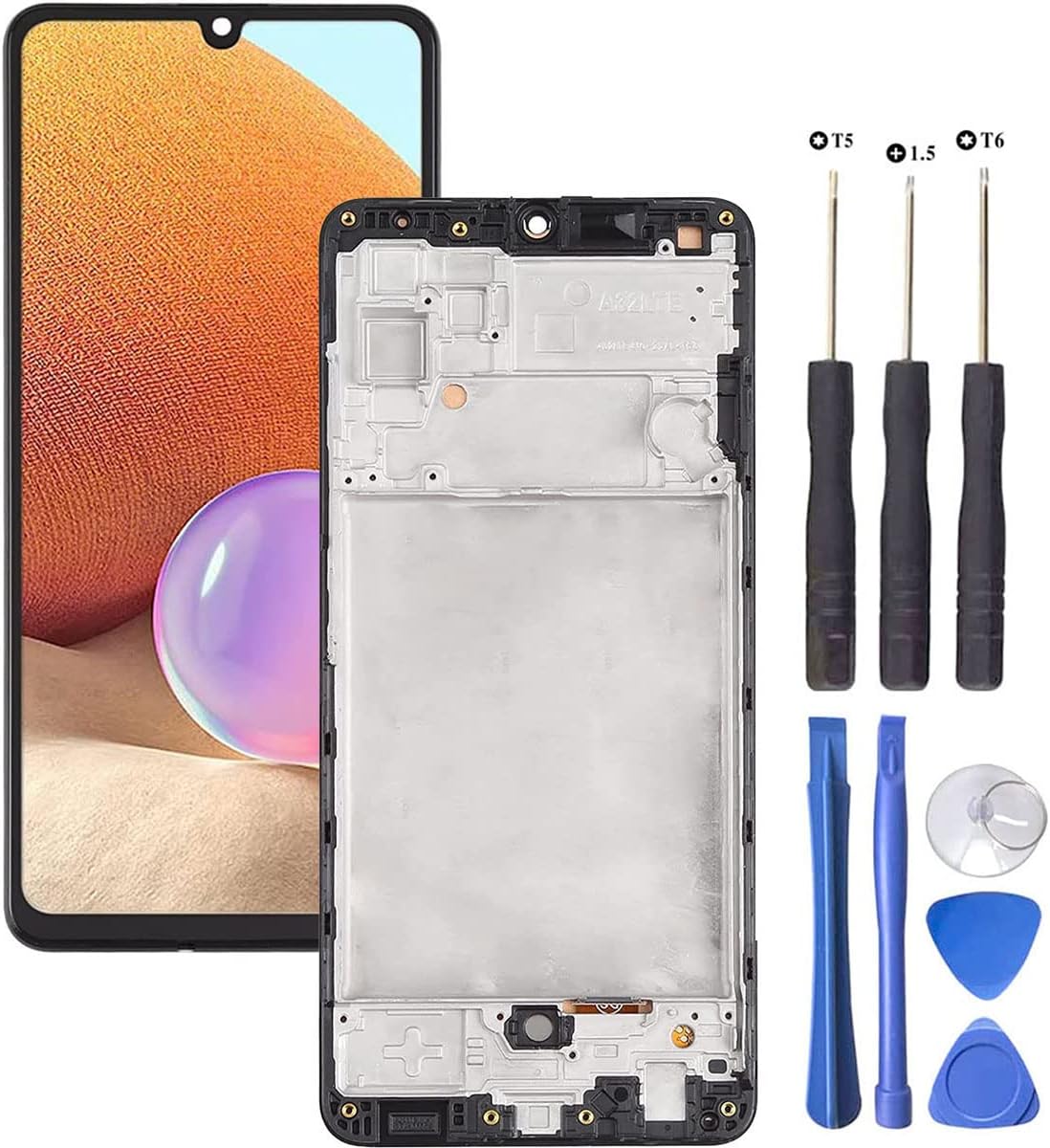 HQB-STAR Pantalla LCD de repuesto para Samsung Galaxy A32 4G SM-A325F ...