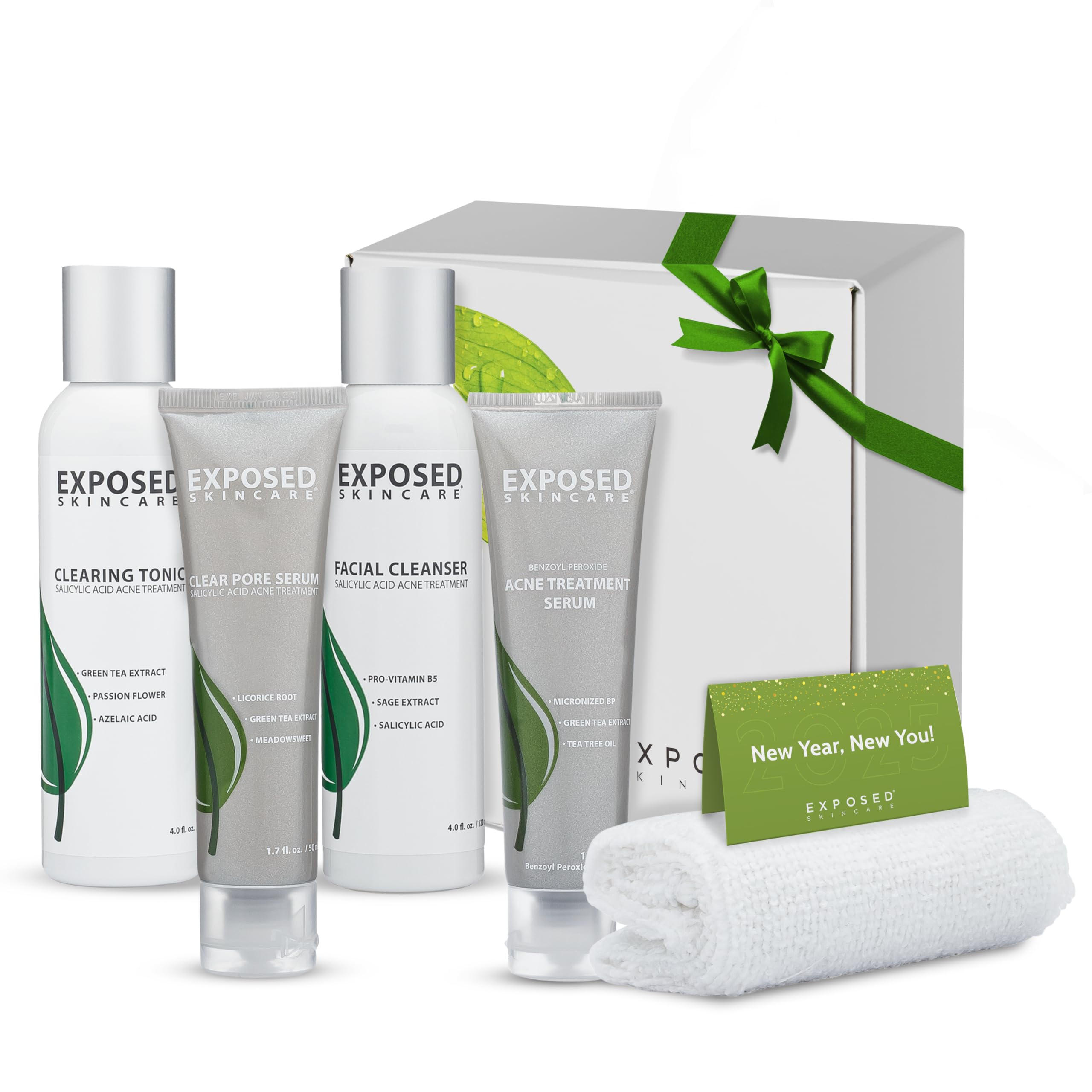 Amazon.com: Exposed Skin Care Basic Acne Treatment Kit - Includes ...