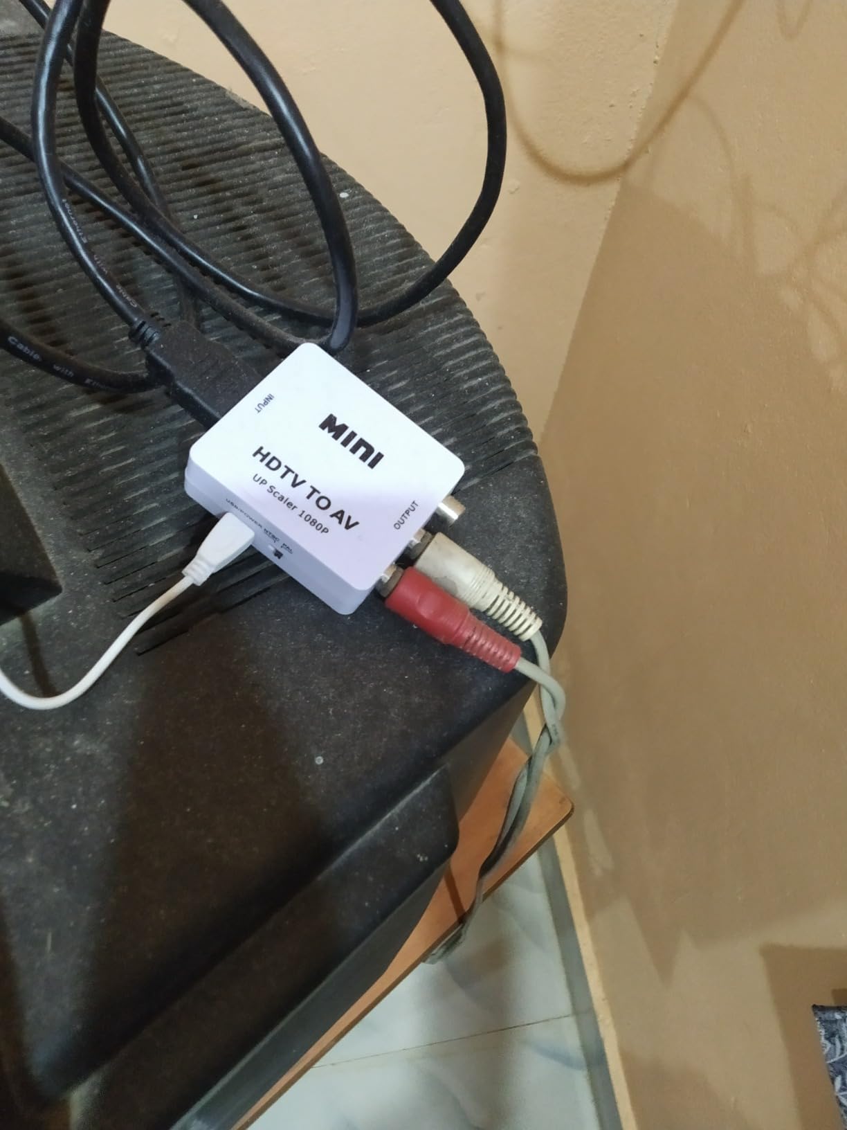 JGD PRODUCTS HDTV2AV / HDMI2AV Up Scaler 1080P HDMI to AV Composite ...