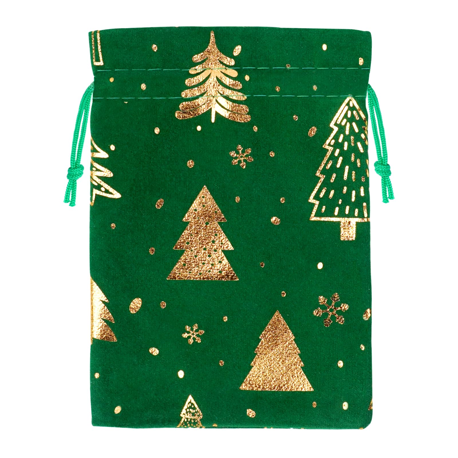 Amazon.com: Jactales Small Velvet Drawstring Christmas Gift Bags – 12 ...