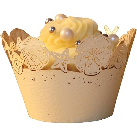 Amazon.com: Krismile 48 White Beach Themed Wedding Sea Shell Seashells ...