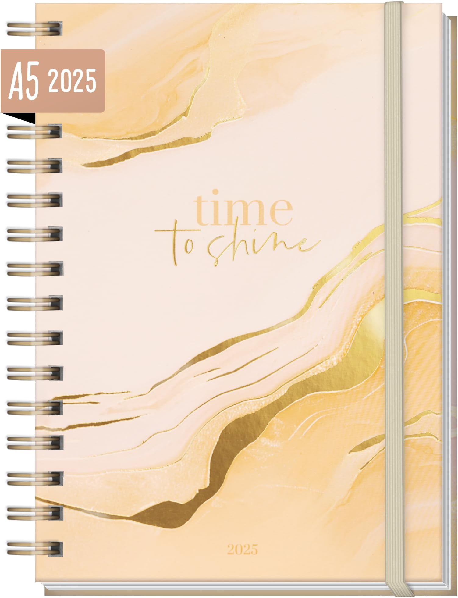 Häfft-Timer Fancy Deluxe 2024/2025 A5 "Shiny Moments" Schülerkalender ...