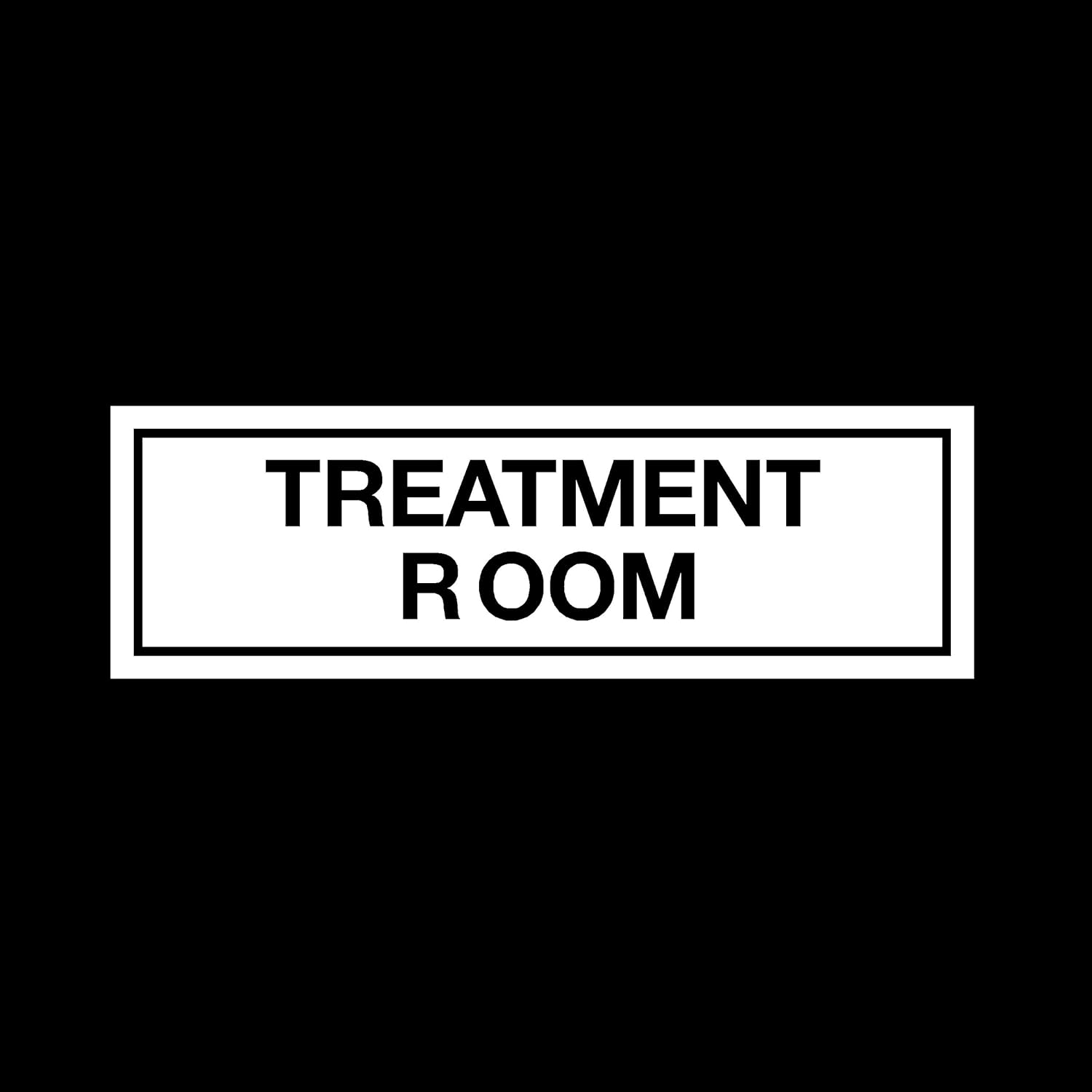 Treatment Room Sticker/Self Adhesive Sign : Amazon.co.uk: DIY & Tools