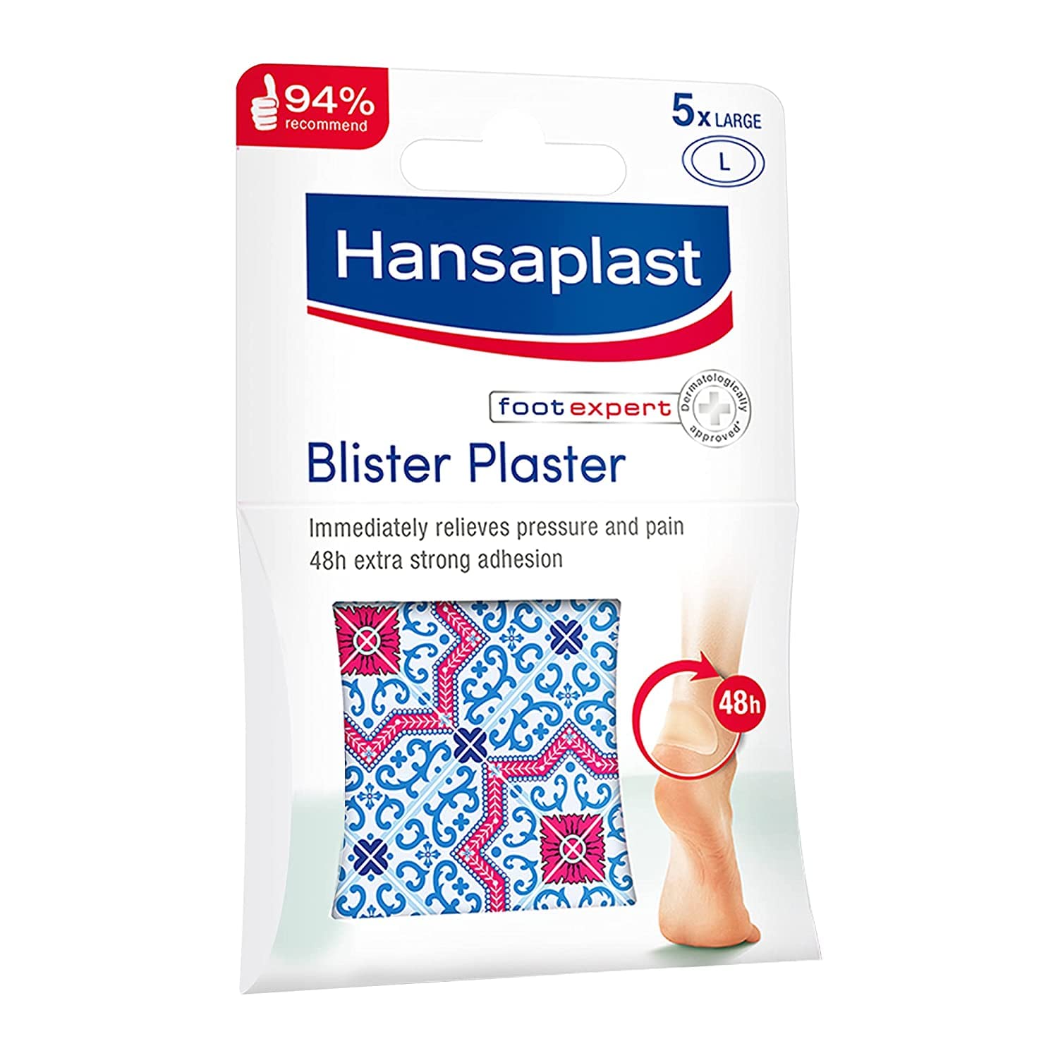 Hansaplast Large Blister Plaster | Highly effective treatment for ...