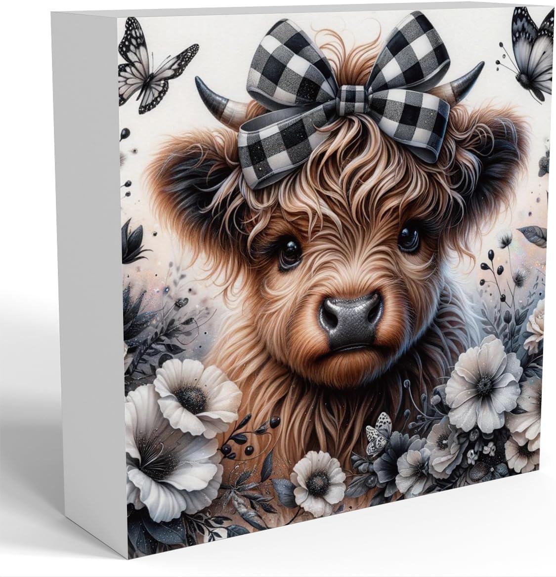 Amazon.com: Highland Cow Decor, Highland Cow Gifts for women, Highland ...