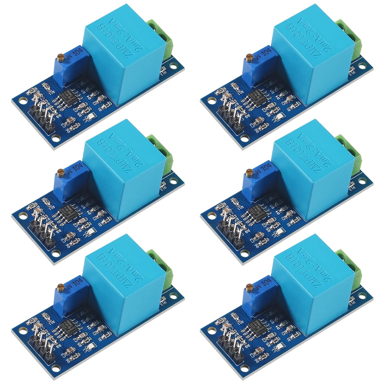 Amazon.com: ACEIRMC 6pcs 5-30V ZMPT101B Voltage Transformer Module ...
