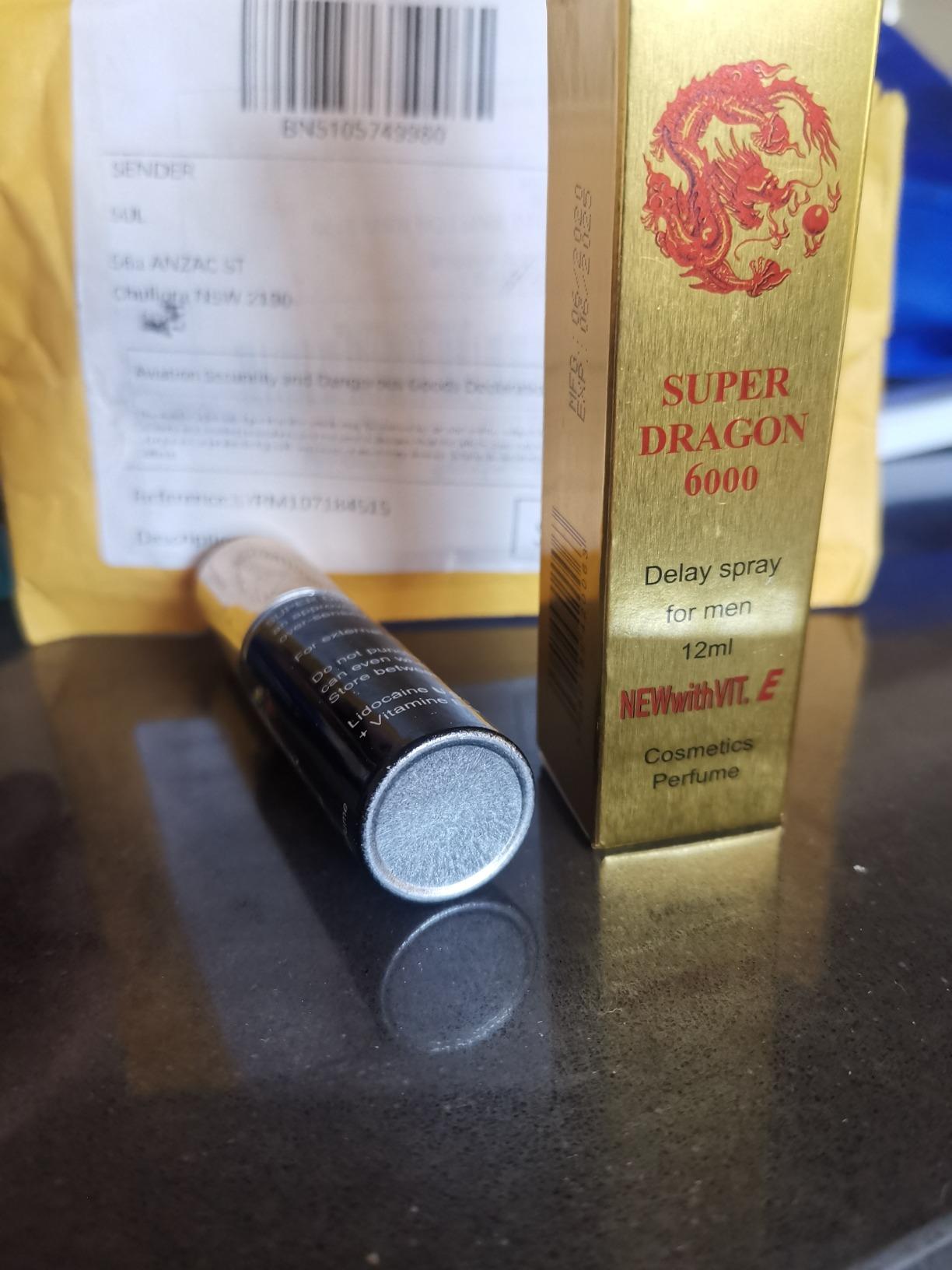 SUPER DRAGON 6000 EXTRA STRONG DELAY SPRAY FOR MEN WITH VITAMIN ...