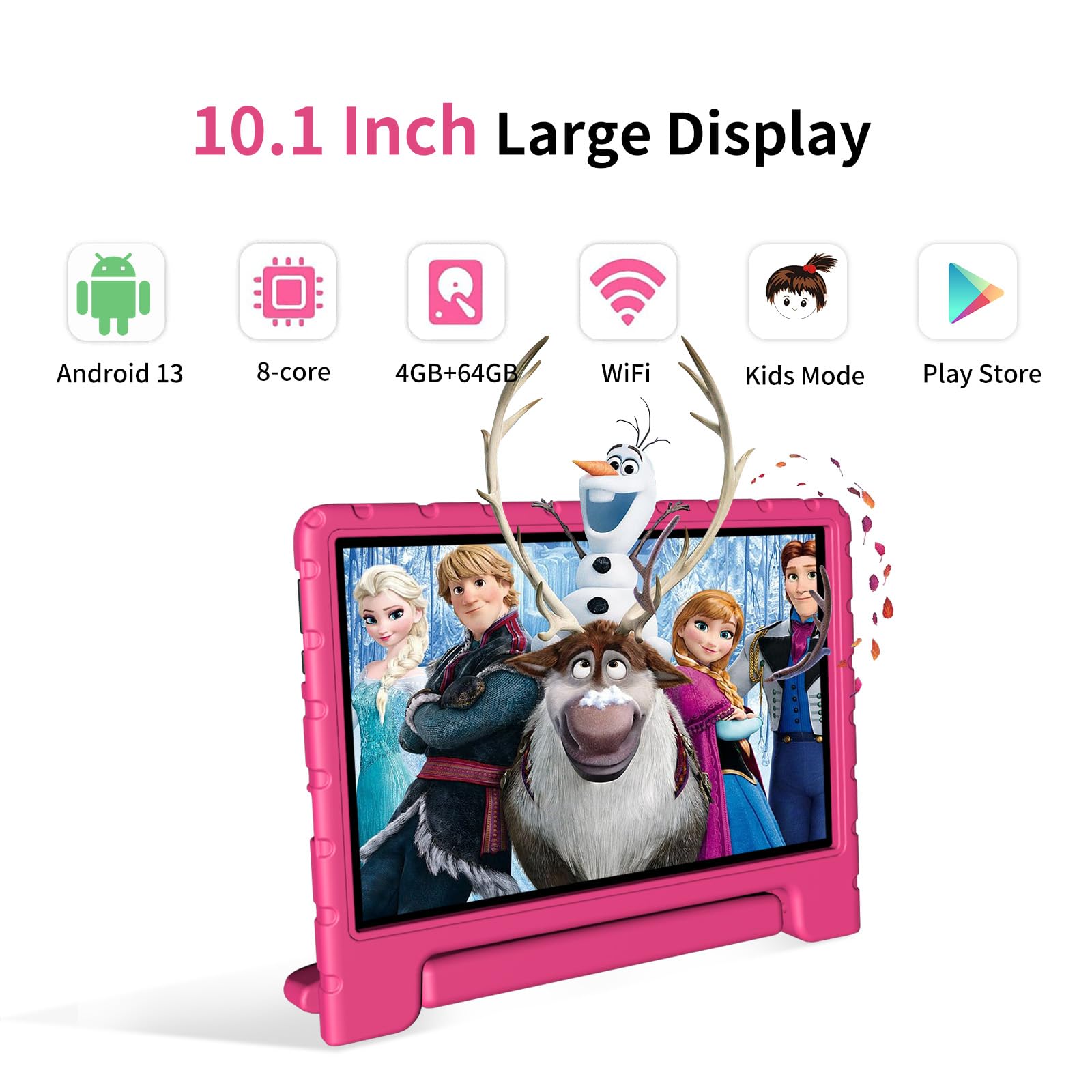 Snapklik.com : Kids Tablet, 10 Inch Tablet For Kids, Android 13, 8-Core ...