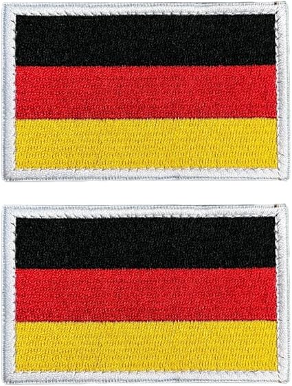 Amazon.com: MagaPro 2 PCS German Patch German Flag Patches Embroidered Patches for Backpacks ...