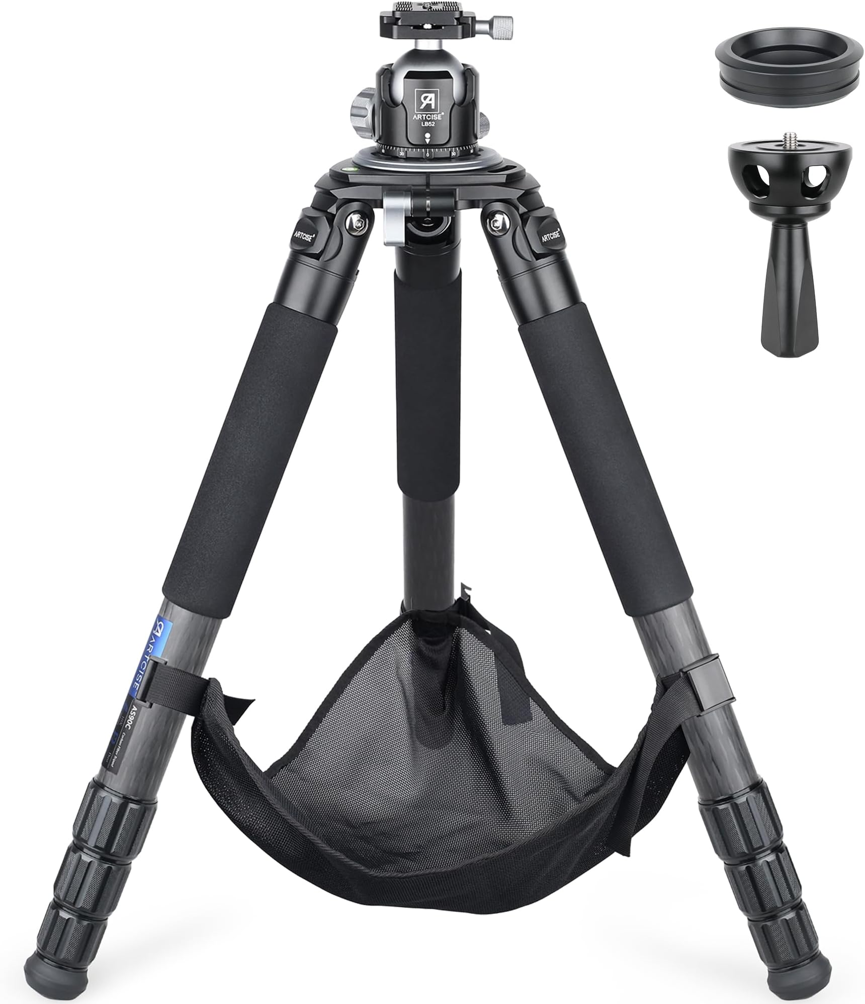 Amazon.com : Carbon Fiber Tripod with 52mm Low Profile Ball Head and ...