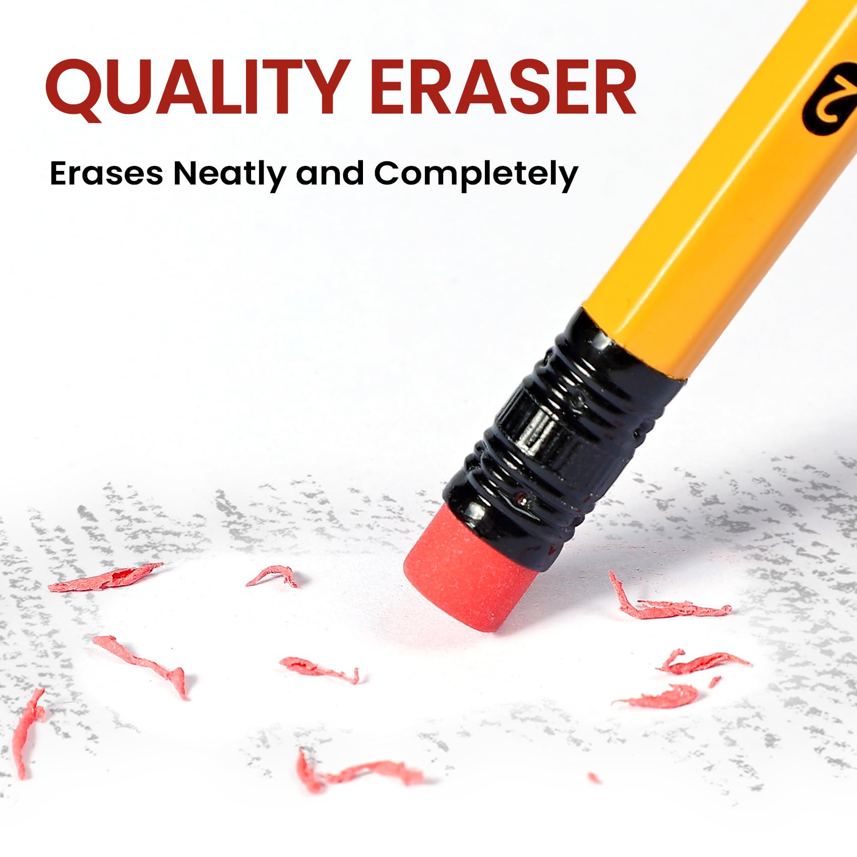 Snapklik.com : Taja 300 Pack #2 HB Wood-Cased Pencils, Pre-Sharpened
