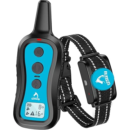 Amazon.com: PATPET Dog Training Collar Dog Shock Collar with Remote ...