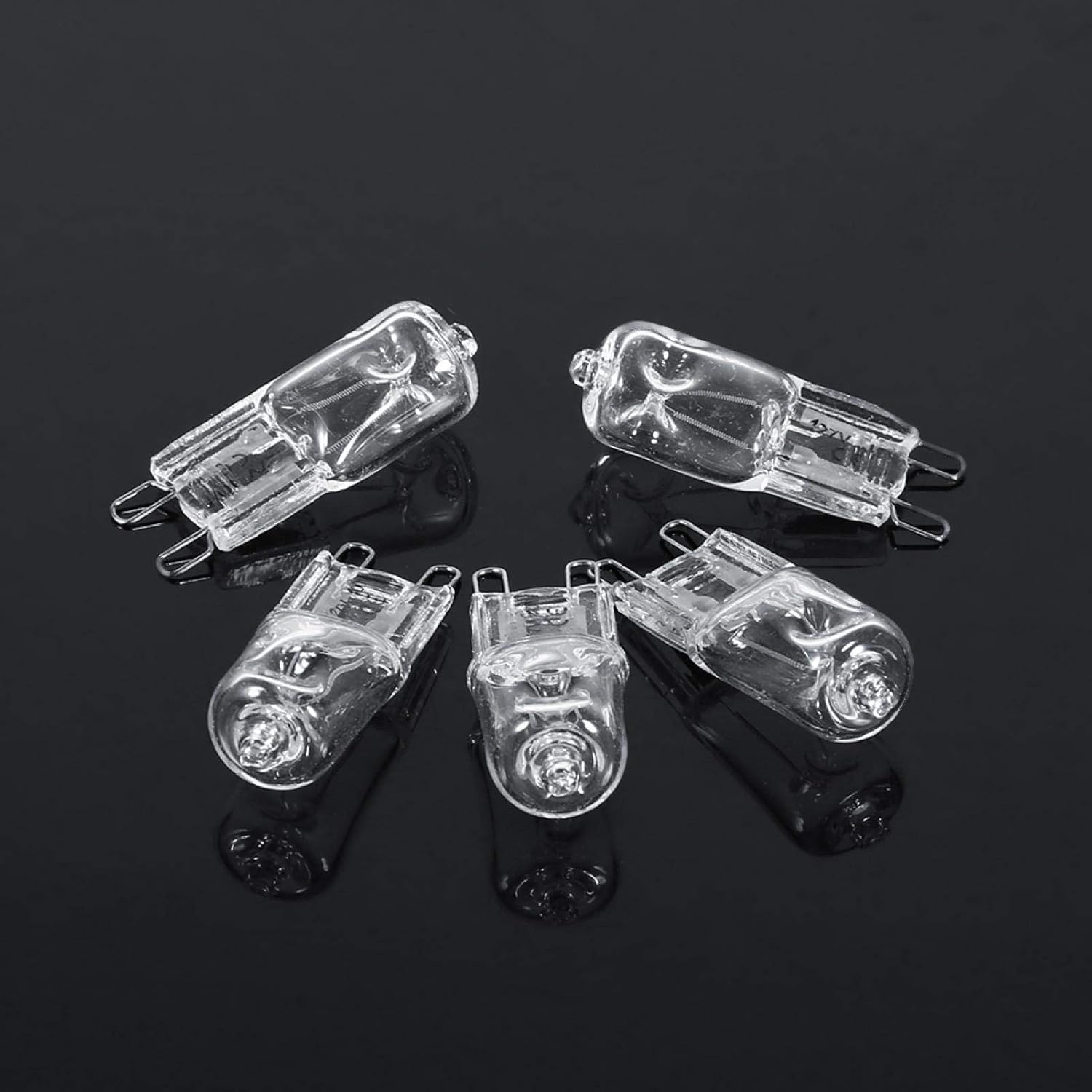 Kuuleyn 10Pcs G9 Base Halogen Light Bulb 120V 40W Lighting Replacement ...
