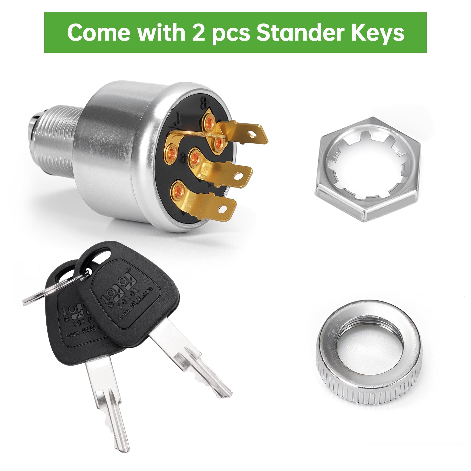 Snapklik.com : Golf Cart Unique Key Switch 33639-G03,Golf Cart Ignition ...