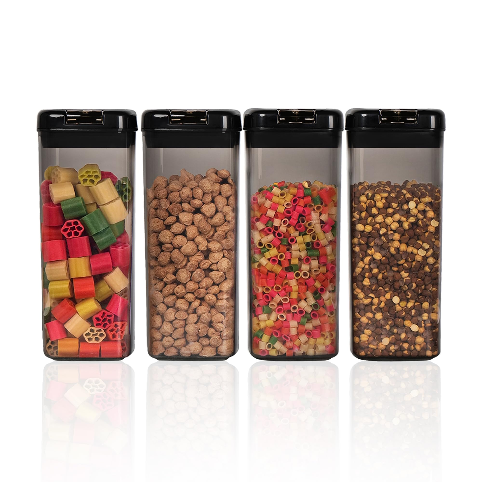 Buy POSH PLASTICWARE® Snaplock Airtight 1500 ml Plastic Square ...