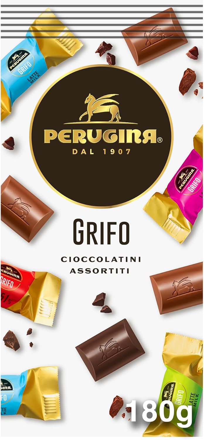 PERUGINA Grifo Cioccolatini Assortiti Fondenti e al Latte Sacchetto ...