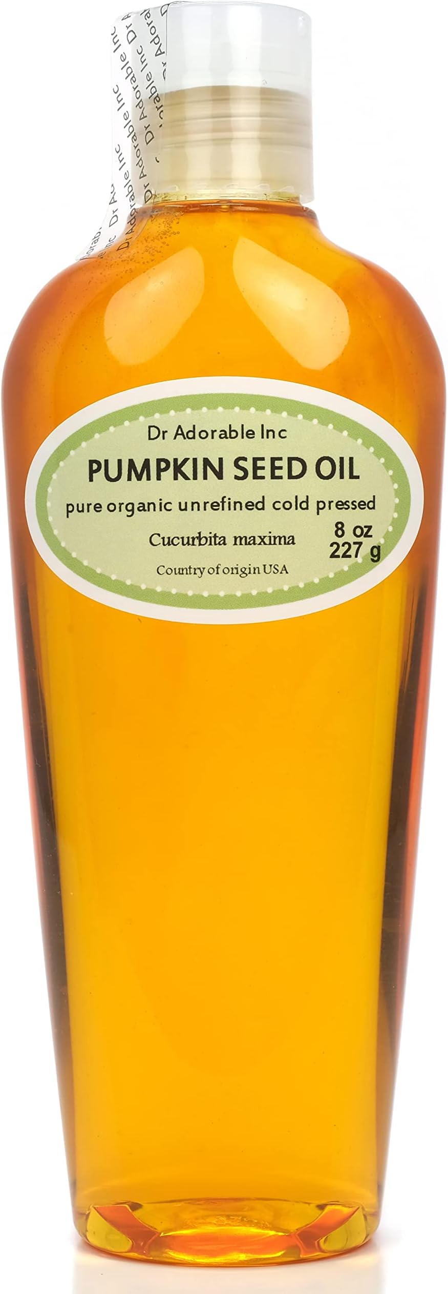 Amazon.com : Pumpkin Seed Oil 16 oz. Virgin, Unrefined Cold Pressed 100 ...