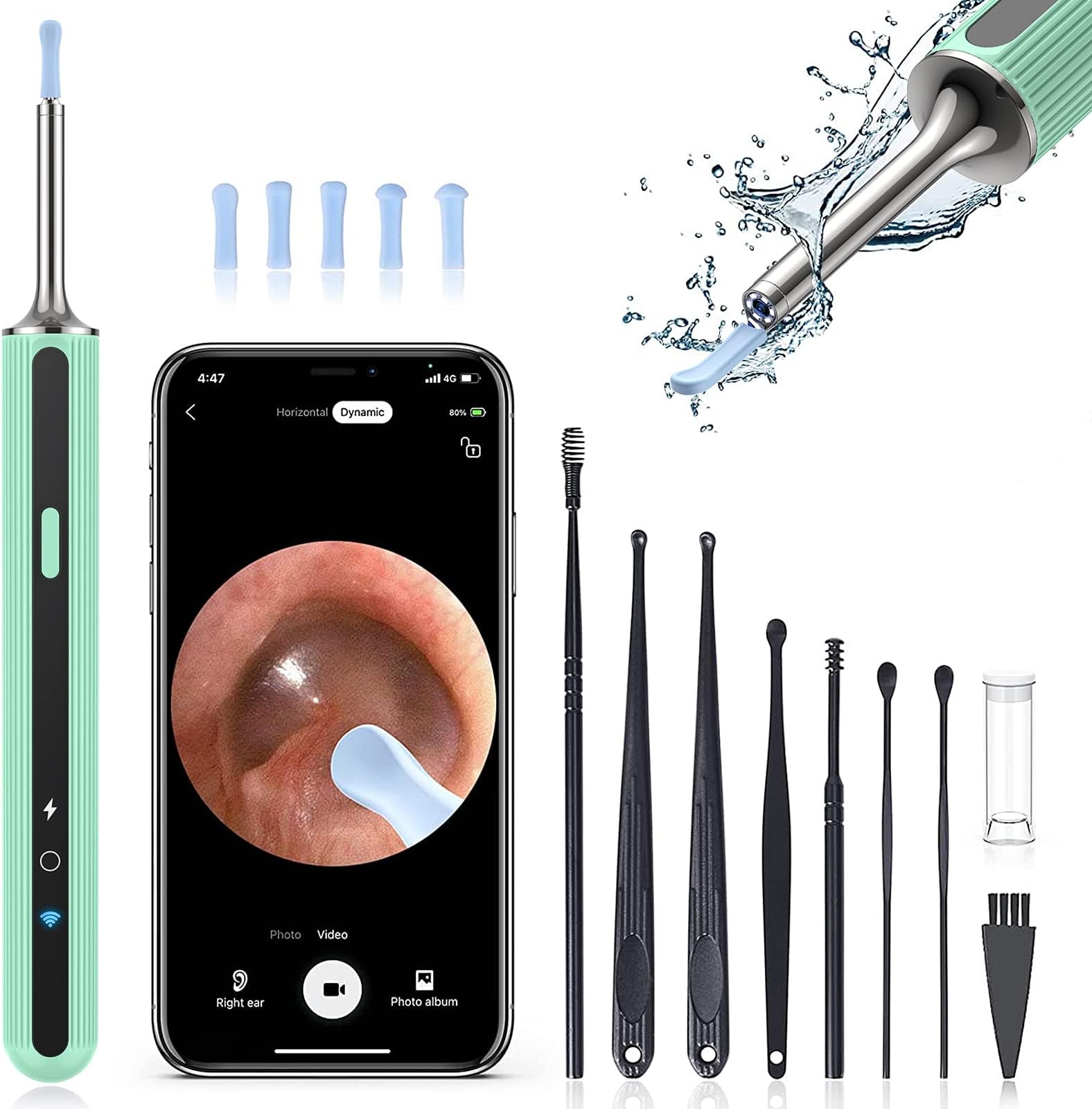 Amazon.com: Ear Wax Removal - Earwax Remover Tool with 8 Pcs Ear Set ...
