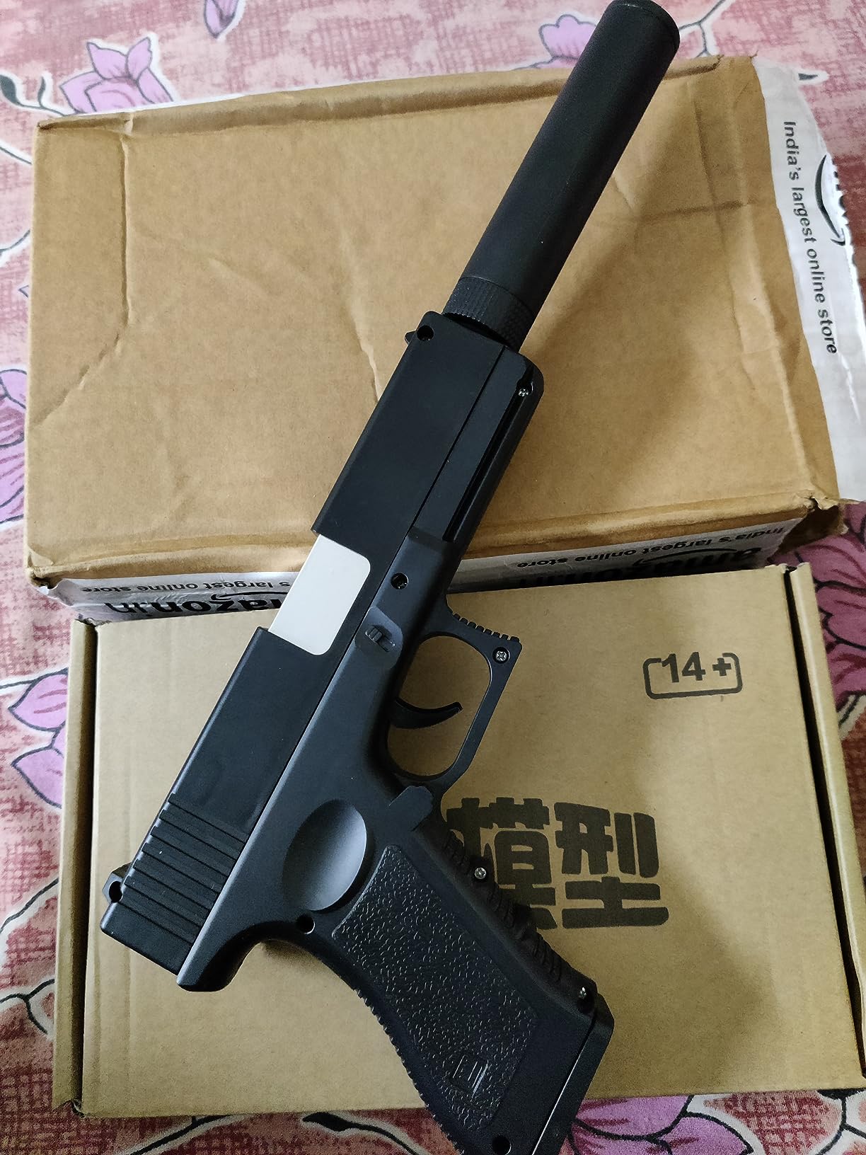 ZHENGTU Toy Gun Magazine, Soft Bullets & Pull Back Action, Pistol Toys ...