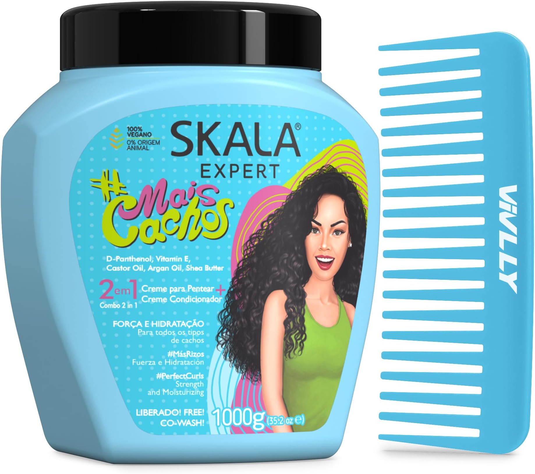 Amazon.com: SKALA Hair Type 3ABC Mais Cachos - More Curls Eliminate ...