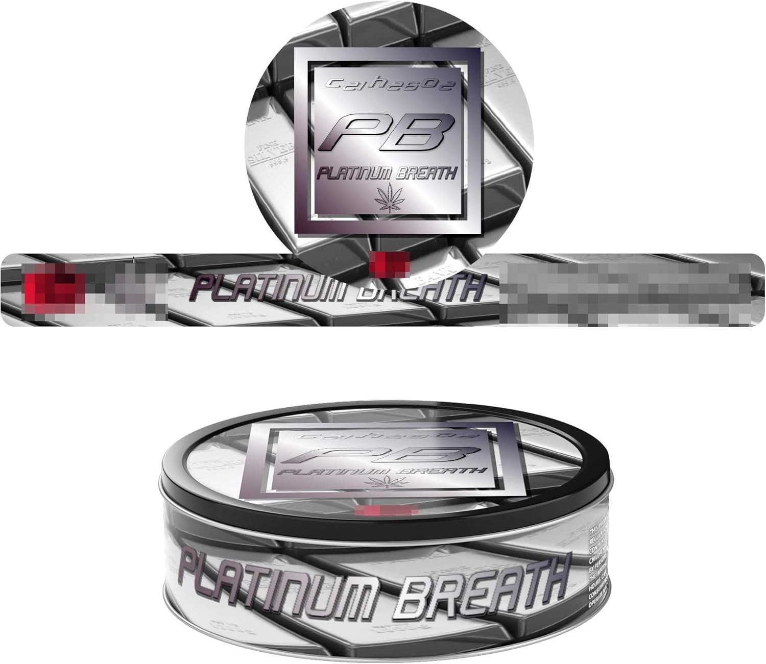 Amazon.com: 100ml Self Seal Tin Can Stickers - Lid and Side Label ...