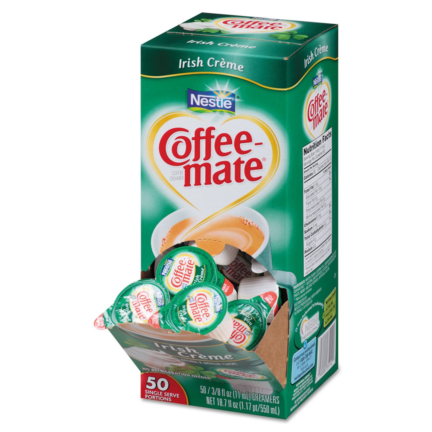 Amazon.com: Nestle Coffee mate Coffee Creamer, Irish Creme, Liquid ...