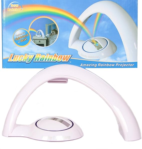 Magical Rainbow Projector Light - Projects a large beautiful rainbow ...