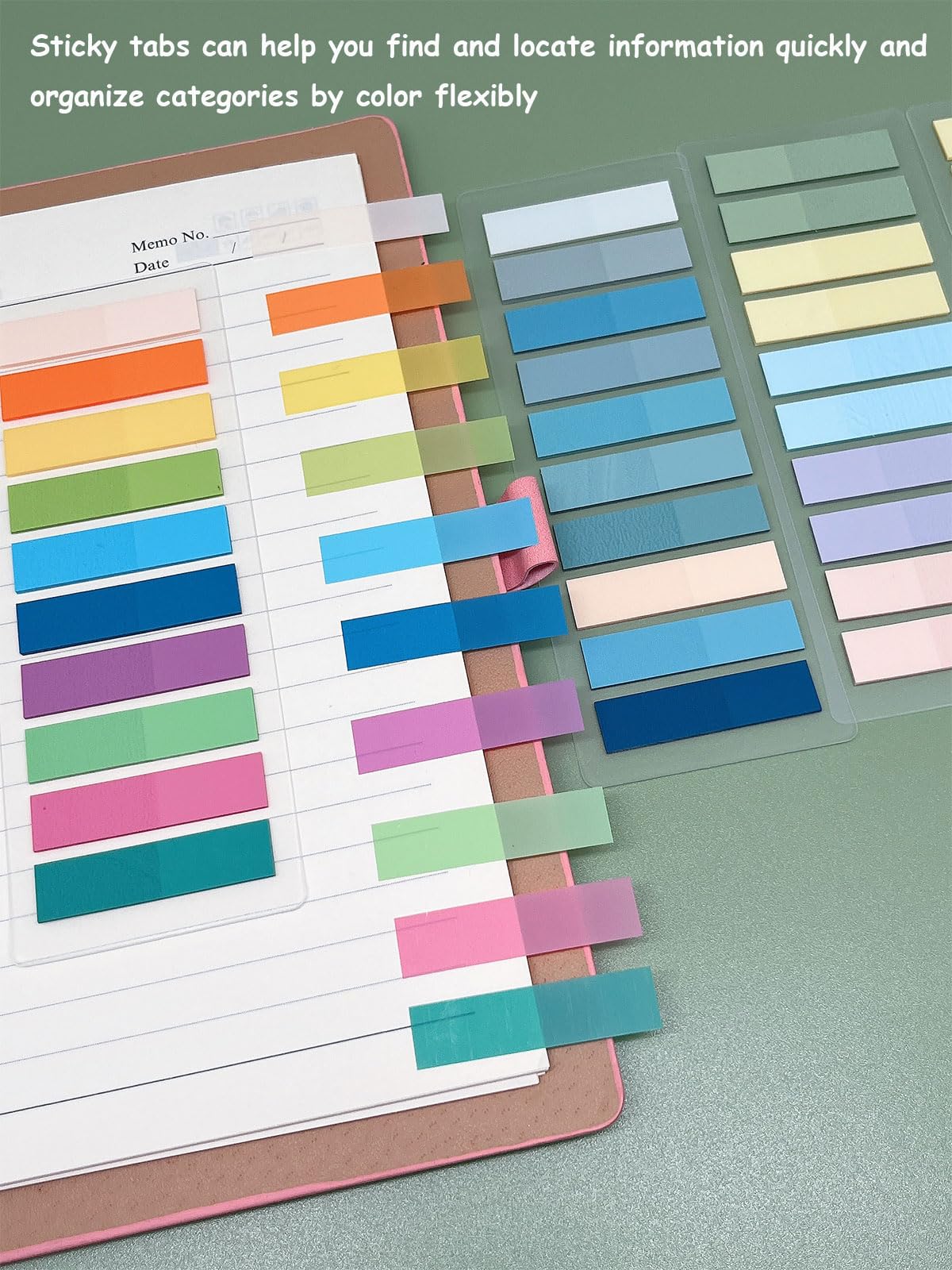 Snapklik.com : 3600pcs Books Tabs For Annotating Books, Clear Sticky ...