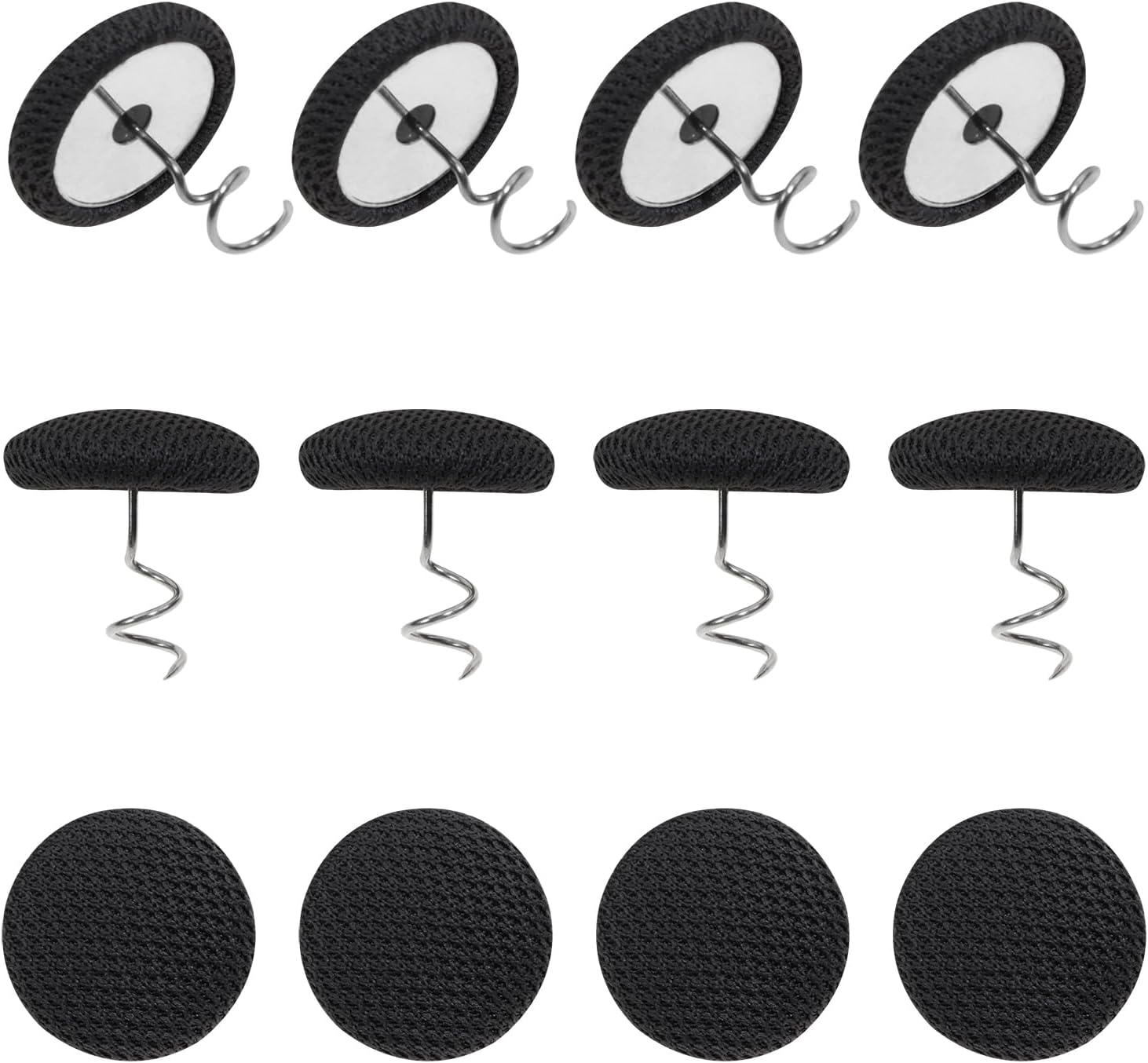 Amazon.com - Mini Skater Small Upholstery Pins Linen Fabric Covered ...