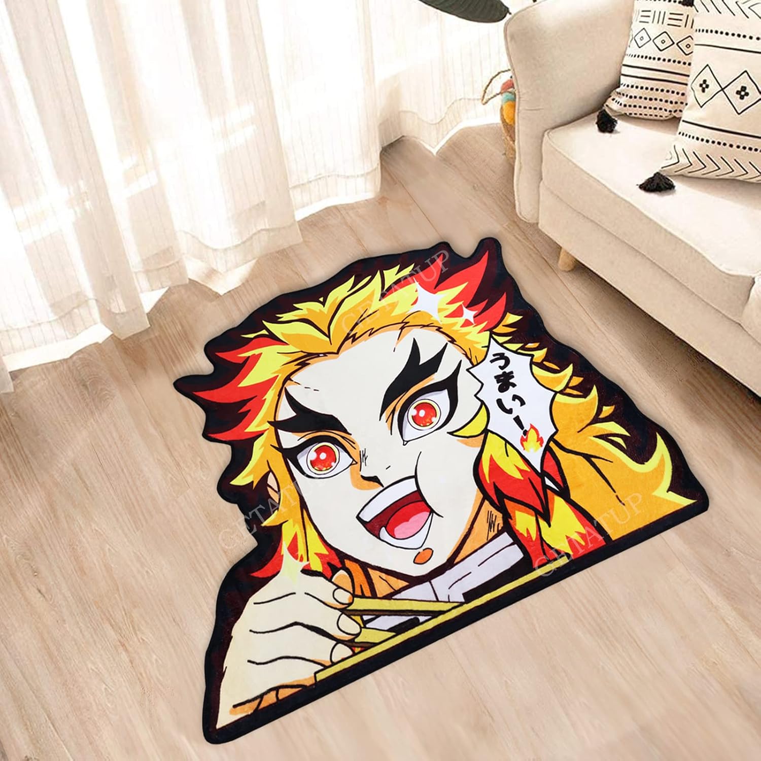 Amazon.com: Anime Rugs,Anime Shape Rug Anime Area Carpet Cartoon ...