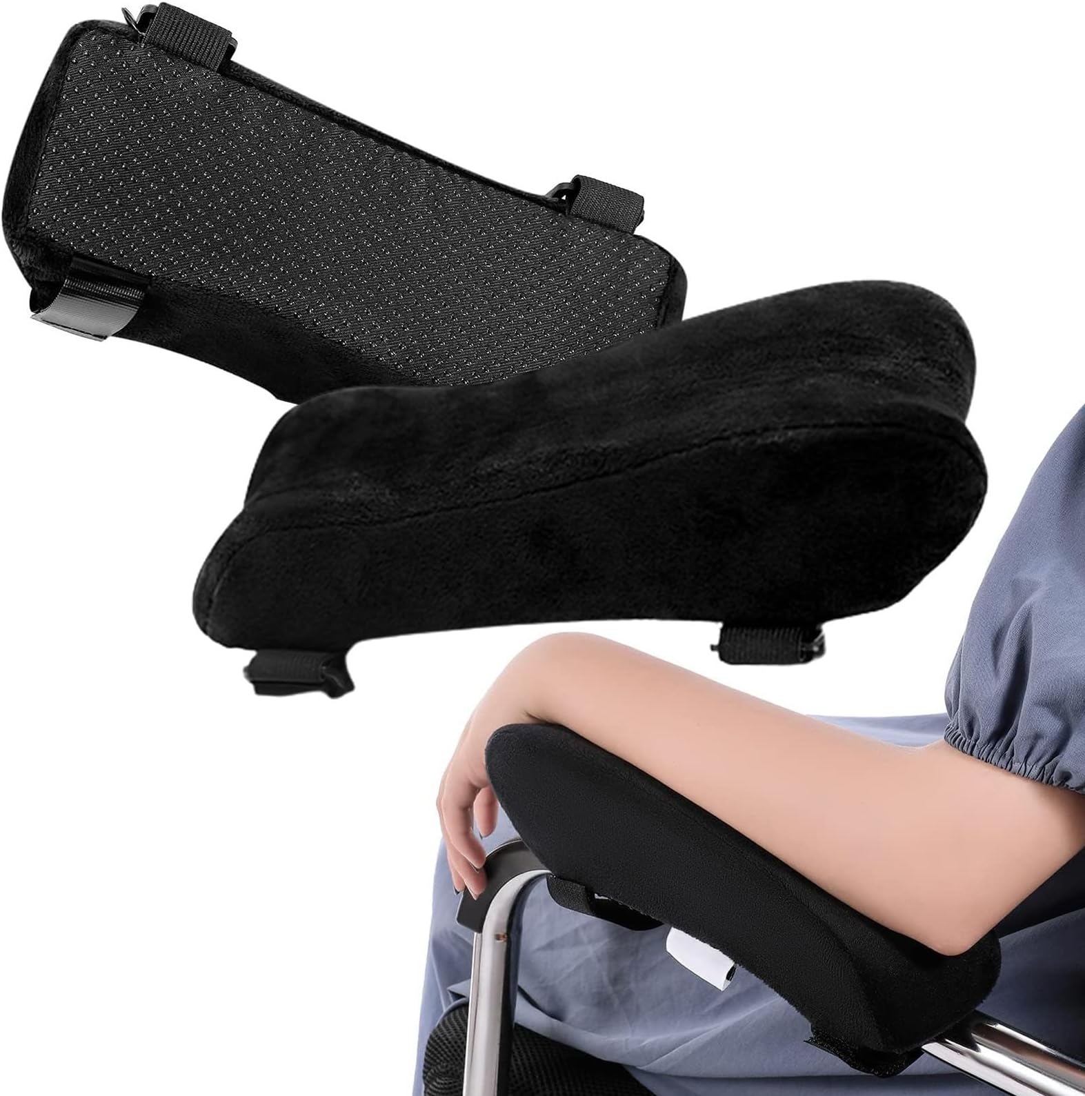 Amazon.com: QIGEEKU Ergonomic Armrest Pads, Thick Memory Foam Arm Pads ...