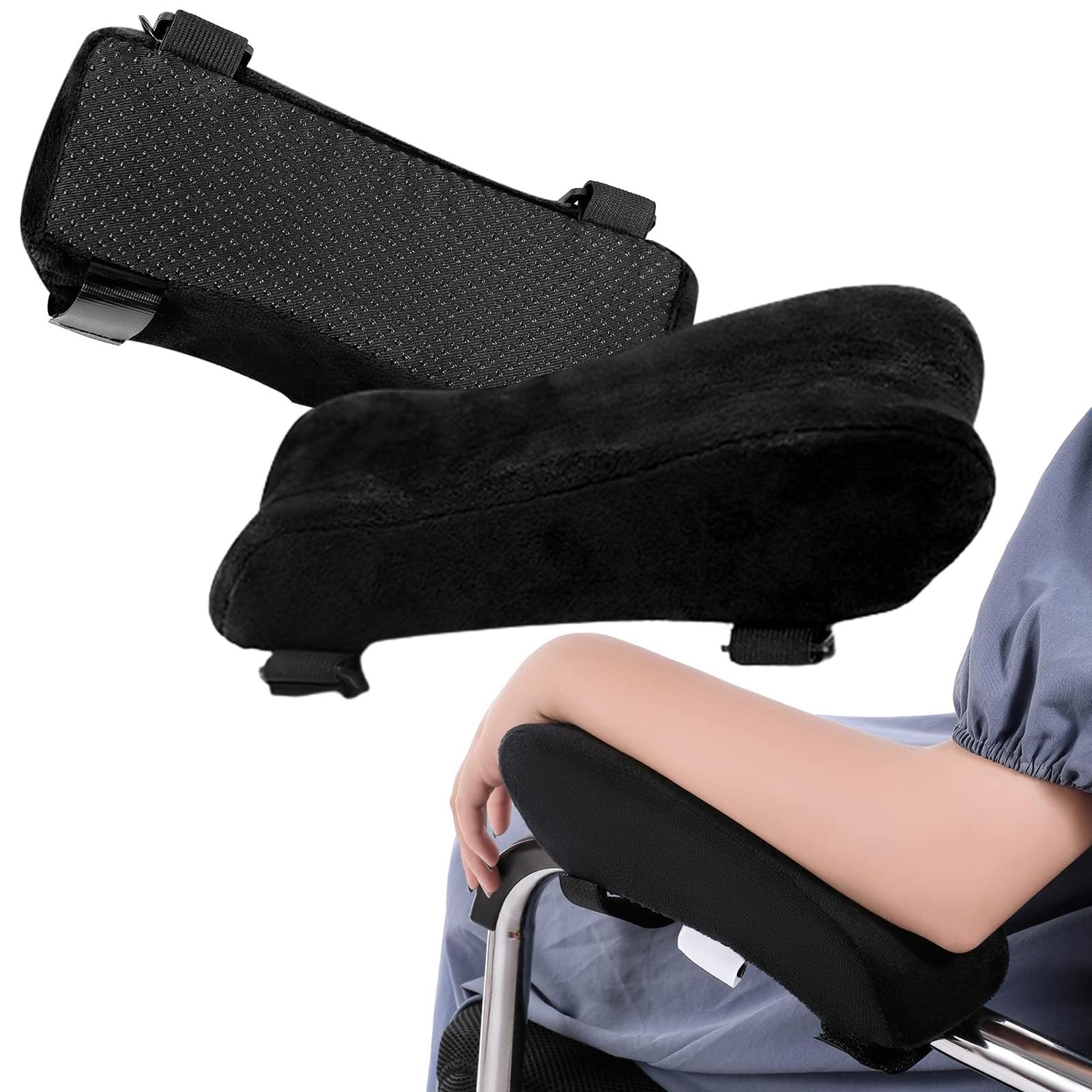 Amazon.com: QIGEEKU Ergonomic Armrest Pads, Thick Memory Foam Arm Pads ...