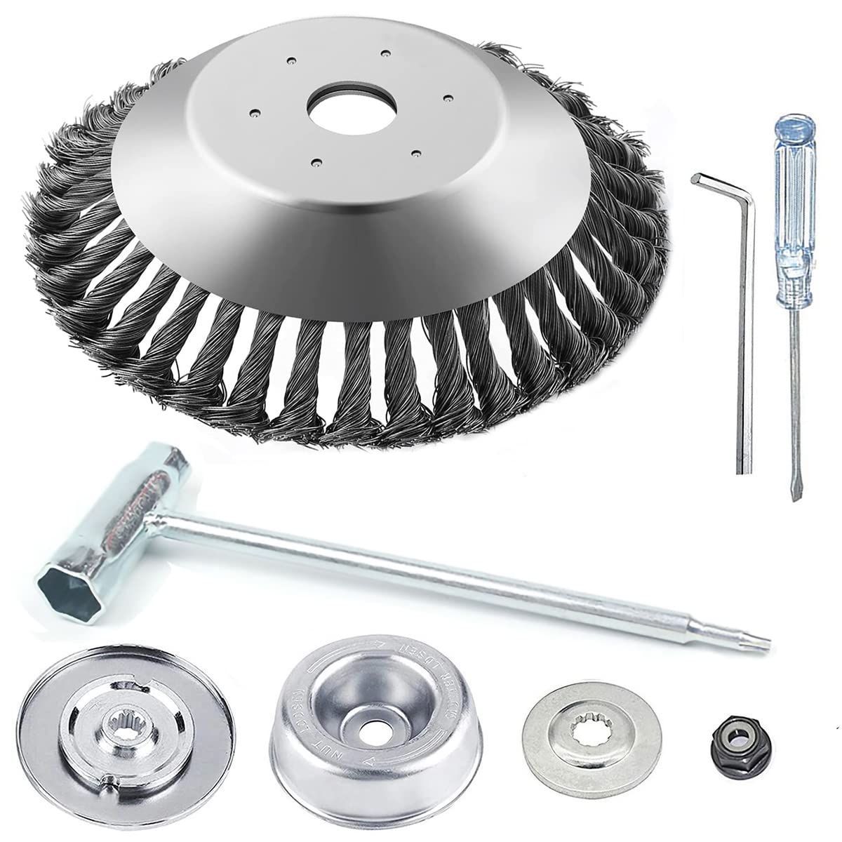 Amazon.com: Realman 8inch Twisted Steel Wire Trimmer Head for Stihl ...