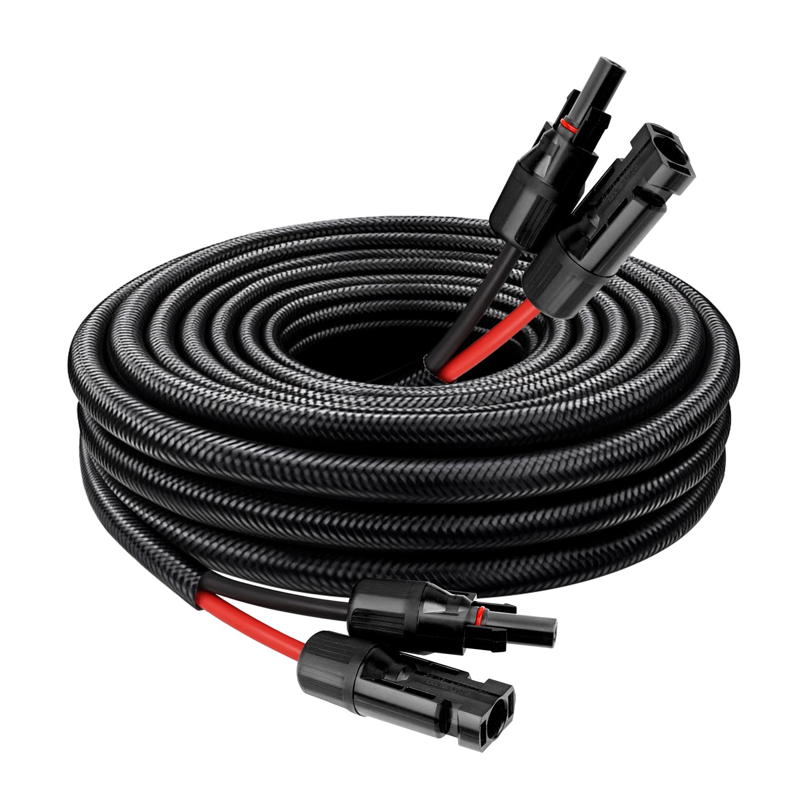 Amazon.com: Solar Panel Extension Cable - 10AWG 10FT Solar Wire with ...